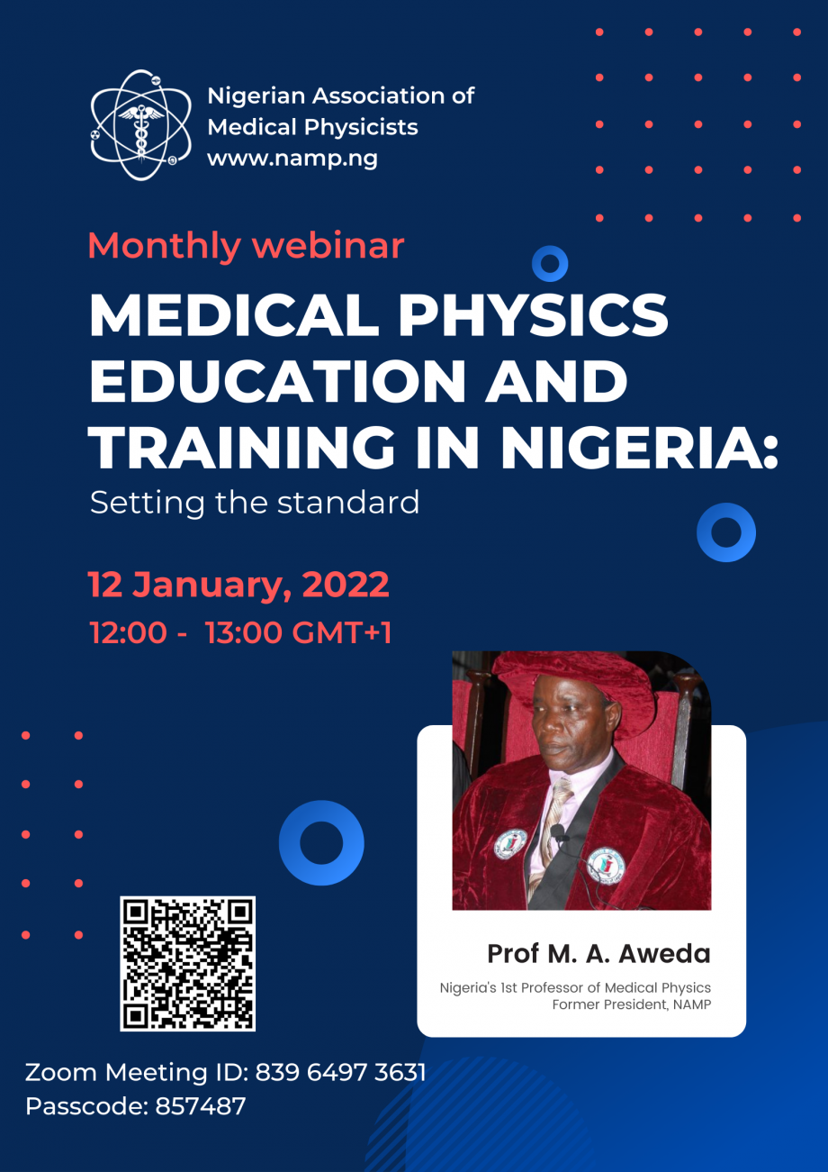 Invitation to NAMP monthly webinar – NAMP